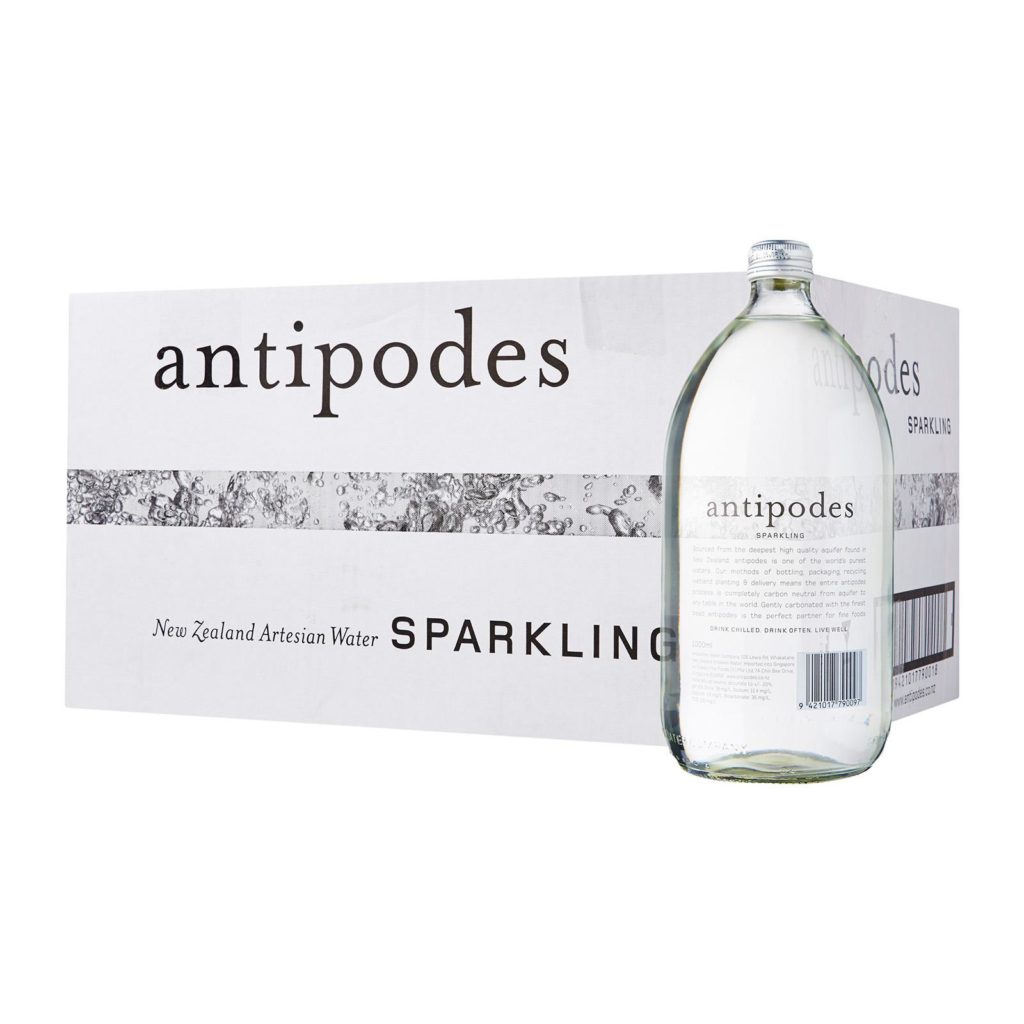 Antipodes Water - Sparkling - 1000ml/1L (1 case x 12 bottles) • BRUMMS ...